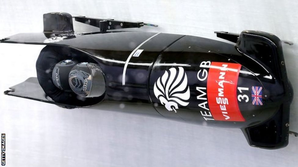 Europa Cup: GB's Bruce Tasker & Toby Olubi win bobsleigh silver - BBC Sport