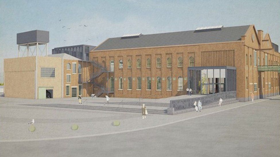 Plans submitted for Grimsby's ice factory landmark - BBC News