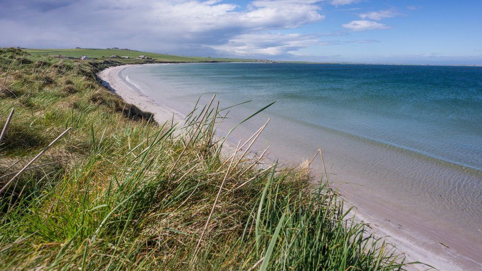 Bid to boost small Orkney island's population - BBC News