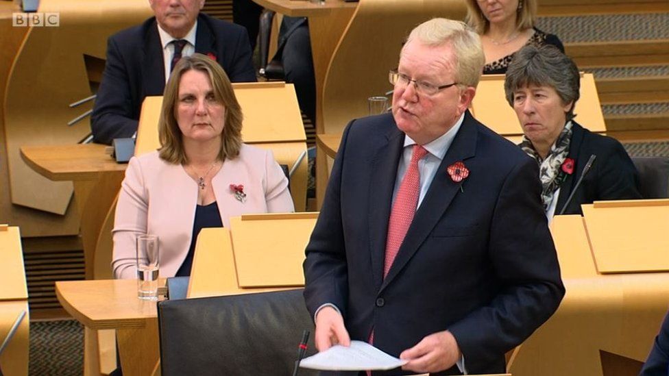 Armistice tributes show Scottish Parliament at its best - BBC News