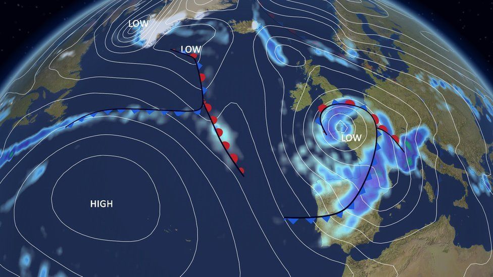 Stormy weather for parts of the UK - BBC Weather