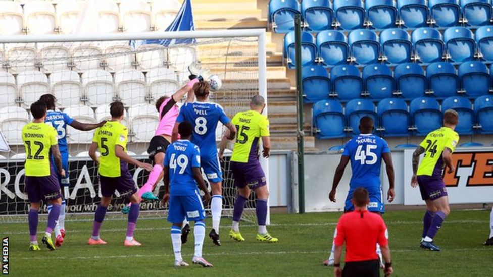 Colchester 1-0 Exeter: Hosts win League Two play-off semi-final first ...