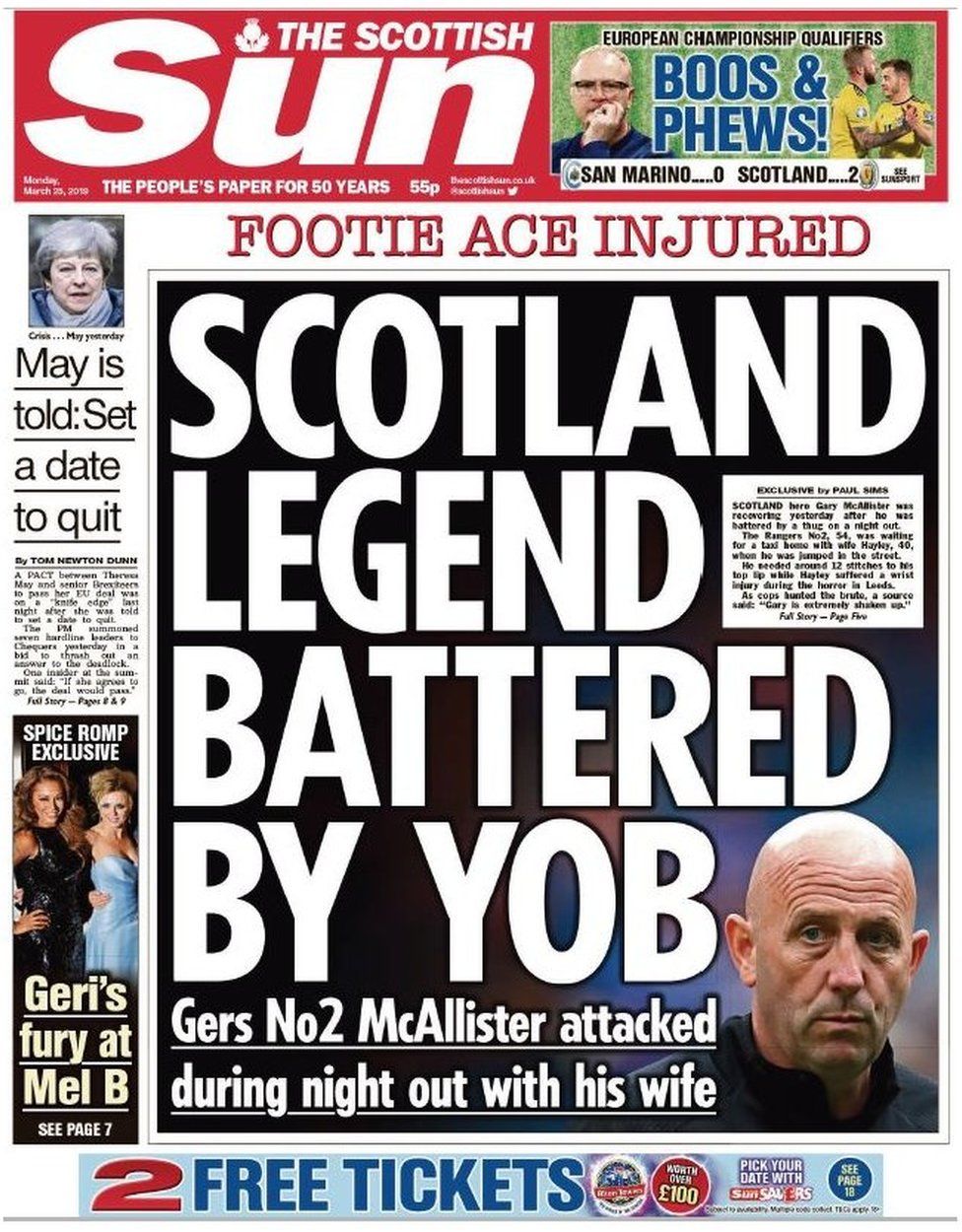 Scotland's papers: McAllister attack and indyref2 'inevitable' - BBC News