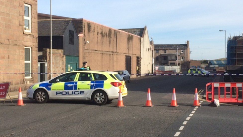 Man arrested in Peterhead murder investigation - BBC News