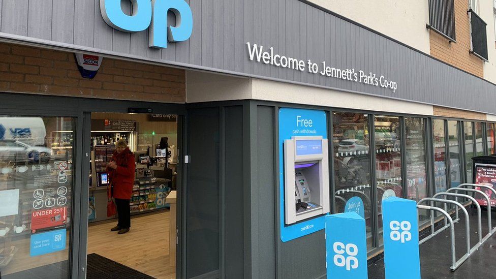 Shop finally built on new estate after 11-year wait - BBC News