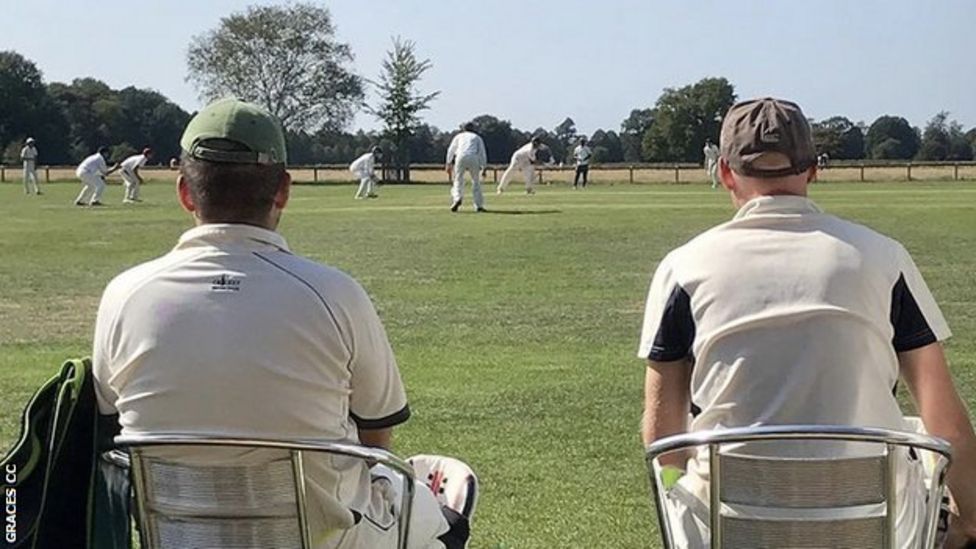 The LGBTQ+ cricket match making history - BBC Sport