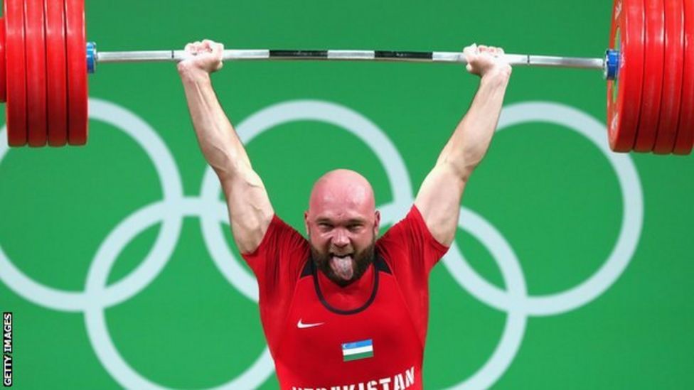 Rio Olympics 2016: Ruslan Nurudinov wins -105kg weightlifting gold ...