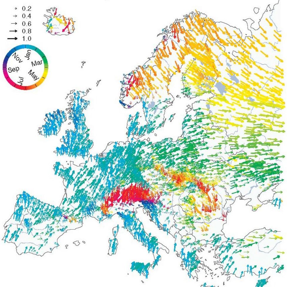 Climate change has shifted the timing of European floods - BBC News