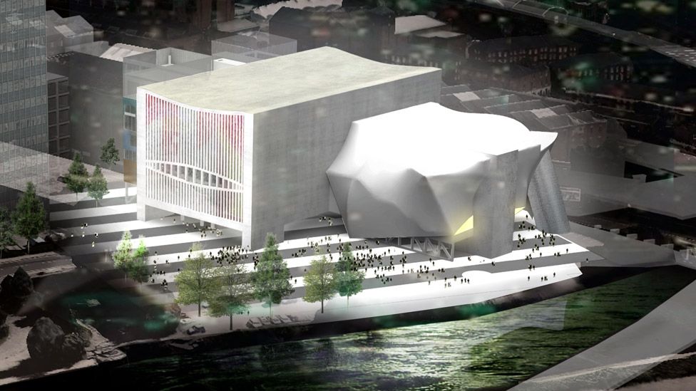 Designs approved for Manchester's £110m Factory arts venue - BBC News