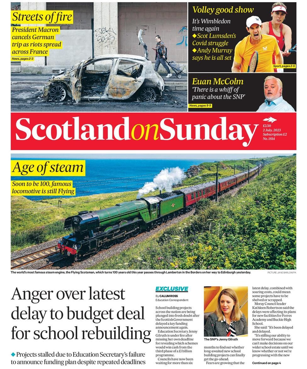 Scotland's papers: NHS board 'spied on MSPs' and 100 days of Yousaf ...