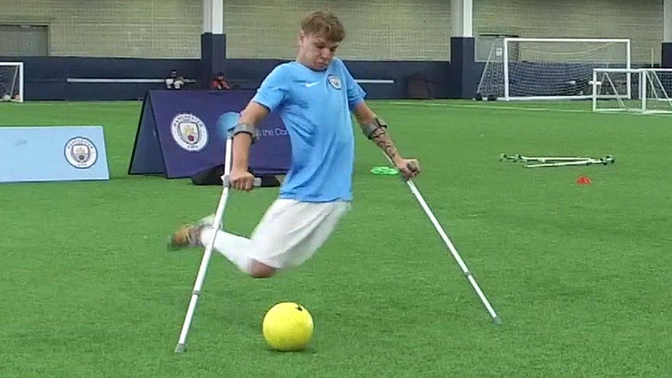 FA People's Cup 2017: England CP player Jack Rutter meets Ben Ridd ...