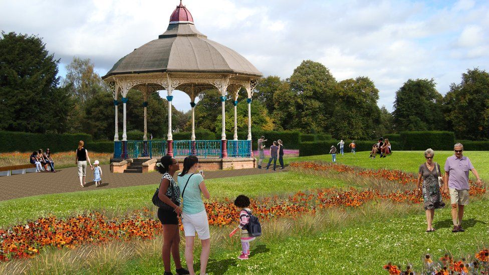 Saughton Park to be restored at cost of £3.8m - BBC News
