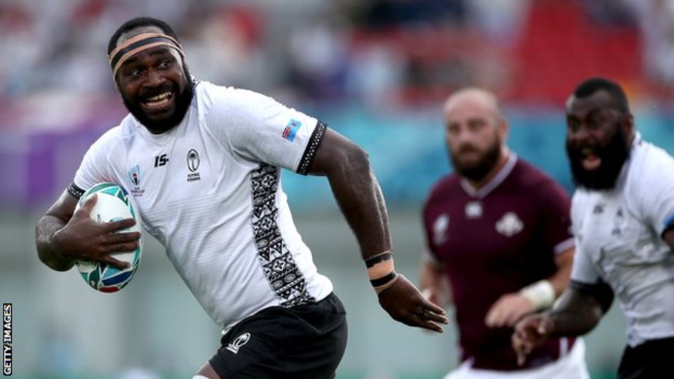 Rugby World Cup: Fiji beat Georgia to claim first win of tournament ...