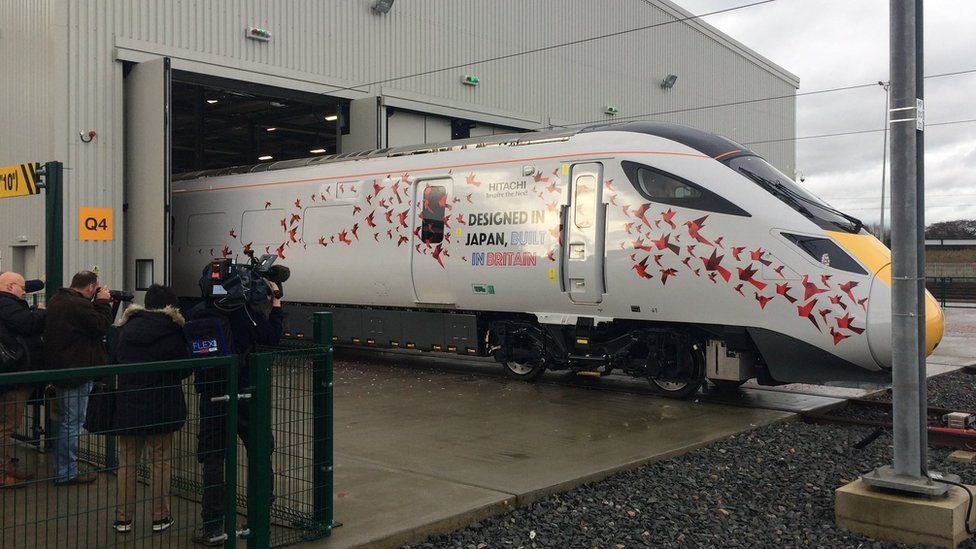 New high-speed Intercity train unveiled - BBC News