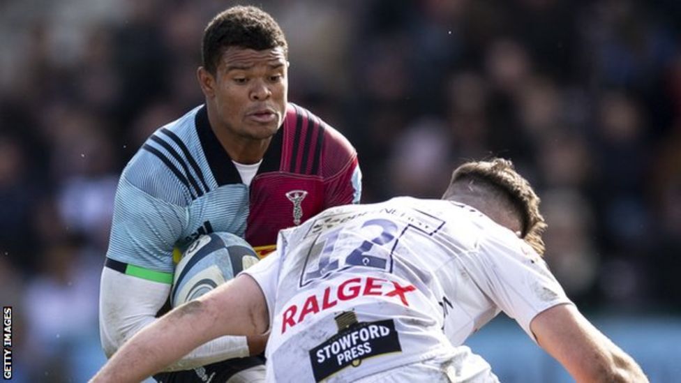 Nathan Earle: Harlequins wing signs contract extension - BBC Sport