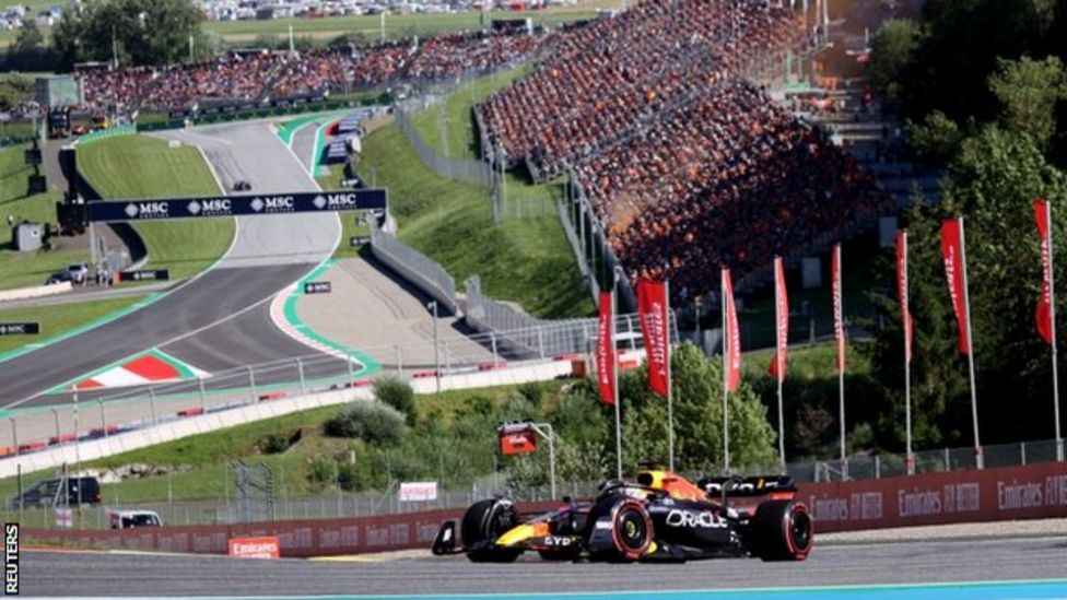 Austrian Grand Prix: Max Verstappen on pole as both Mercedes crash ...
