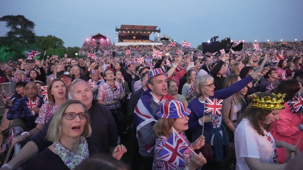 King Charles's coronation: Sunday night's concert in pictures - BBC ...
