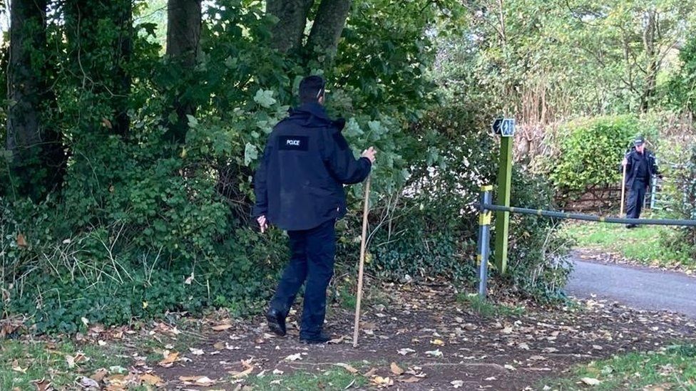 North Somerset 'gimp' sightings: Man arrested in Cleeve - BBC News