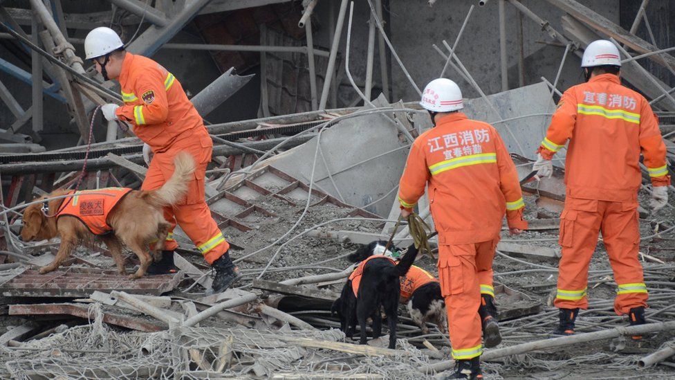 China power station collapse kills 67 in Jiangxi - BBC News
