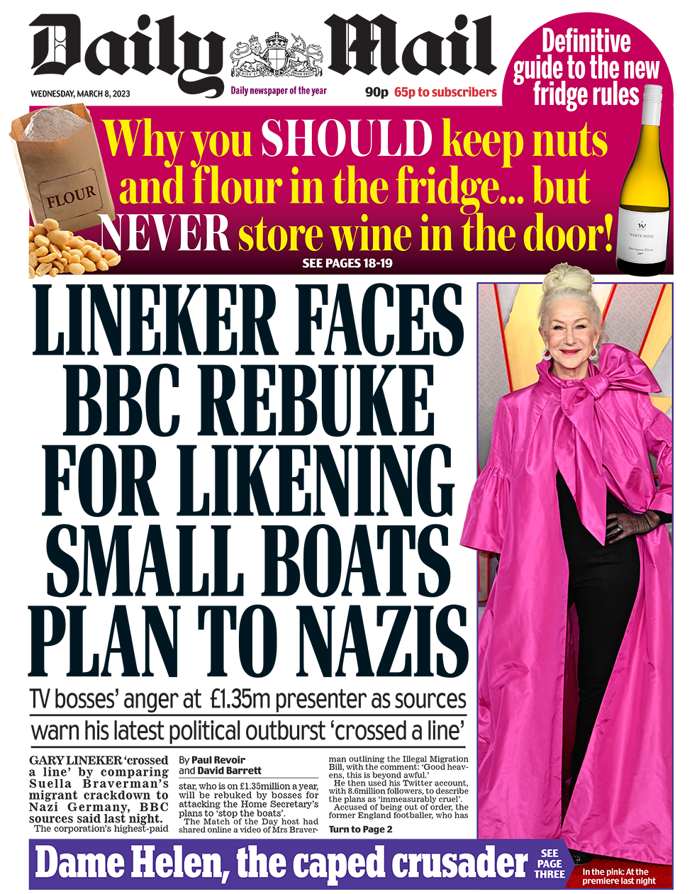 Sunak 'lays down law' and Lineker's 'Nazi jibe' - BBC News