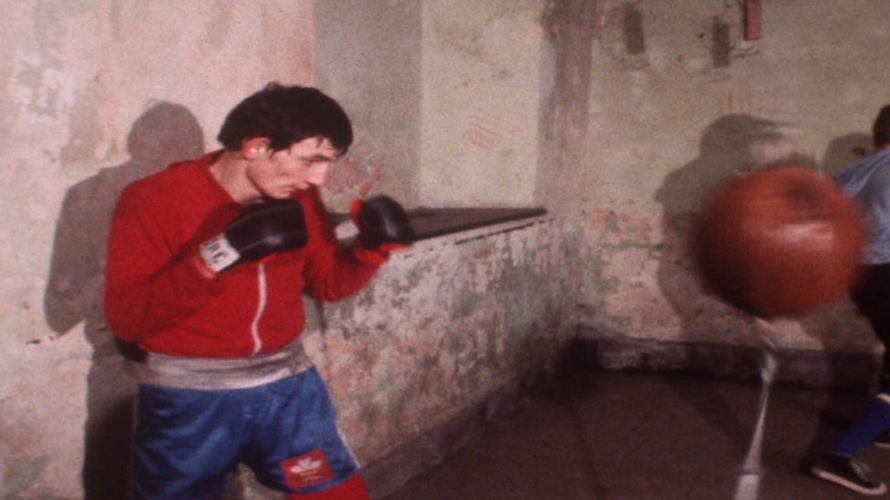 Anger at demolition of building dedicated to Johnny Owen - BBC News