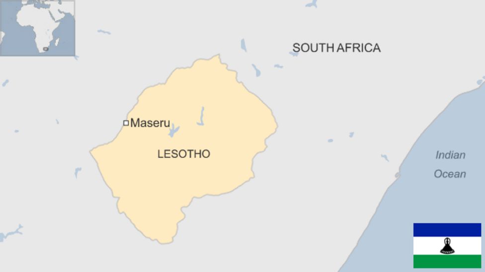 Trout farming in land-locked Lesotho is an export success - BBC News