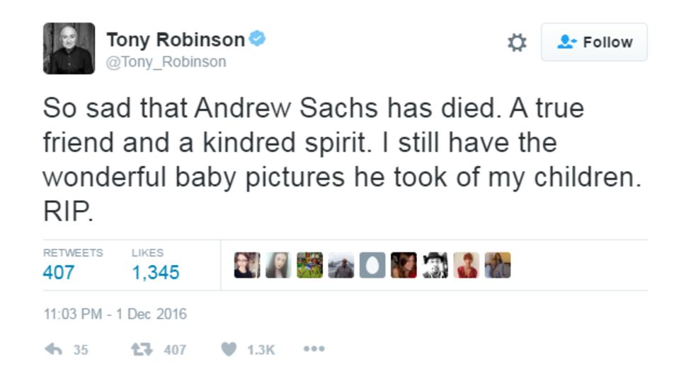 Andrew Sachs: Memories of the Fawlty Towers actor - BBC News
