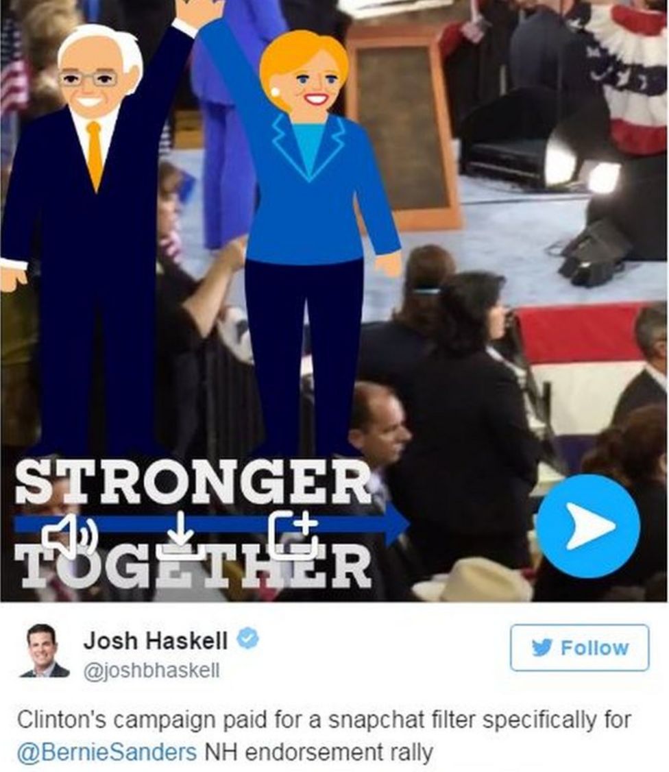 US election 2016: Bernie Sanders endorses Hillary Clinton - BBC News