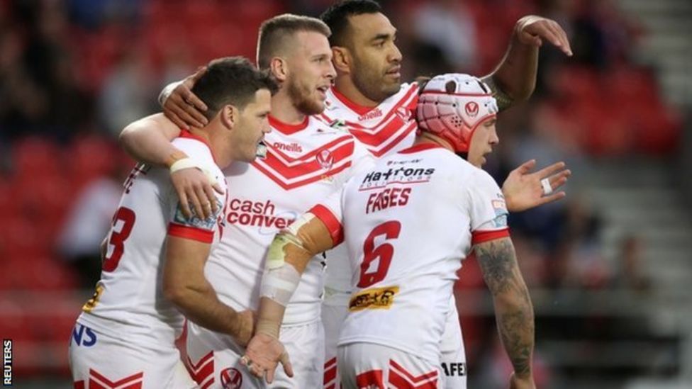 Super League: Leaders Saints come from behind to stun Salford for 32-30 ...