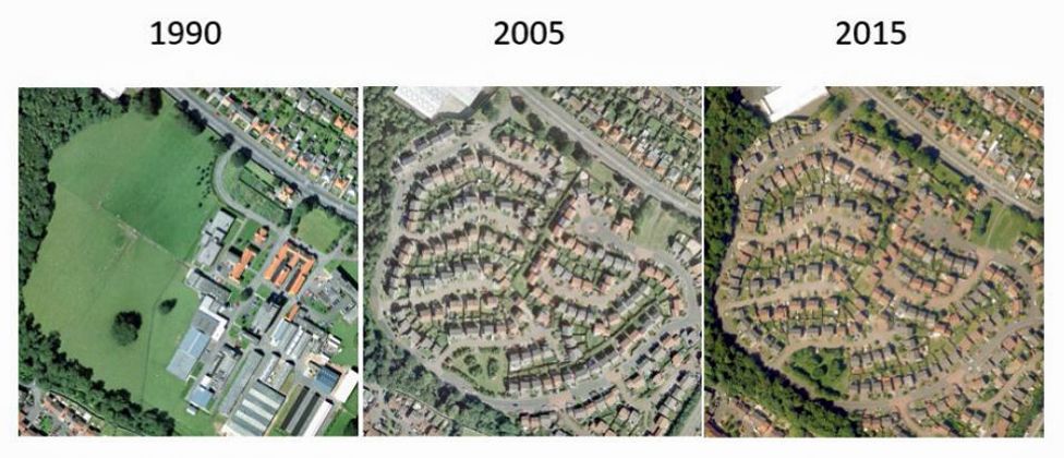 Scale of Edinburgh's 'urban creep' revealed in study - BBC News