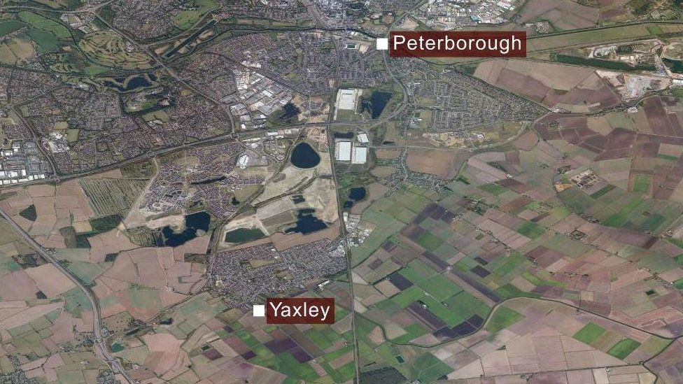 Two men killed in Yaxley hit-and-run crash - BBC News