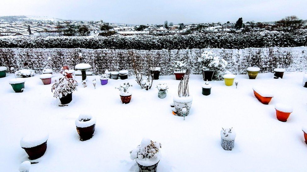 Snow and frost in northern UK - BBC Weather