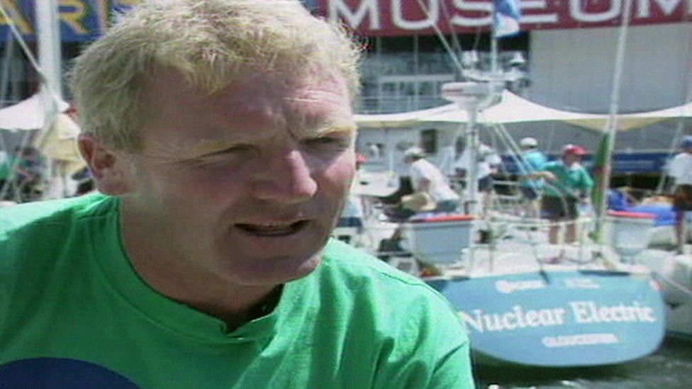 Yr hwyliwr Richard Tudor o Bwllheli wedi marw yn 64 oed - BBC Cymru Fyw