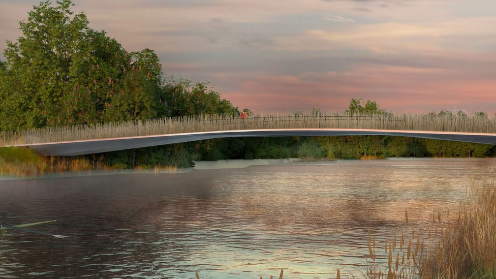 Firm behind Dublin's Spire designs city's new bridge - BBC News