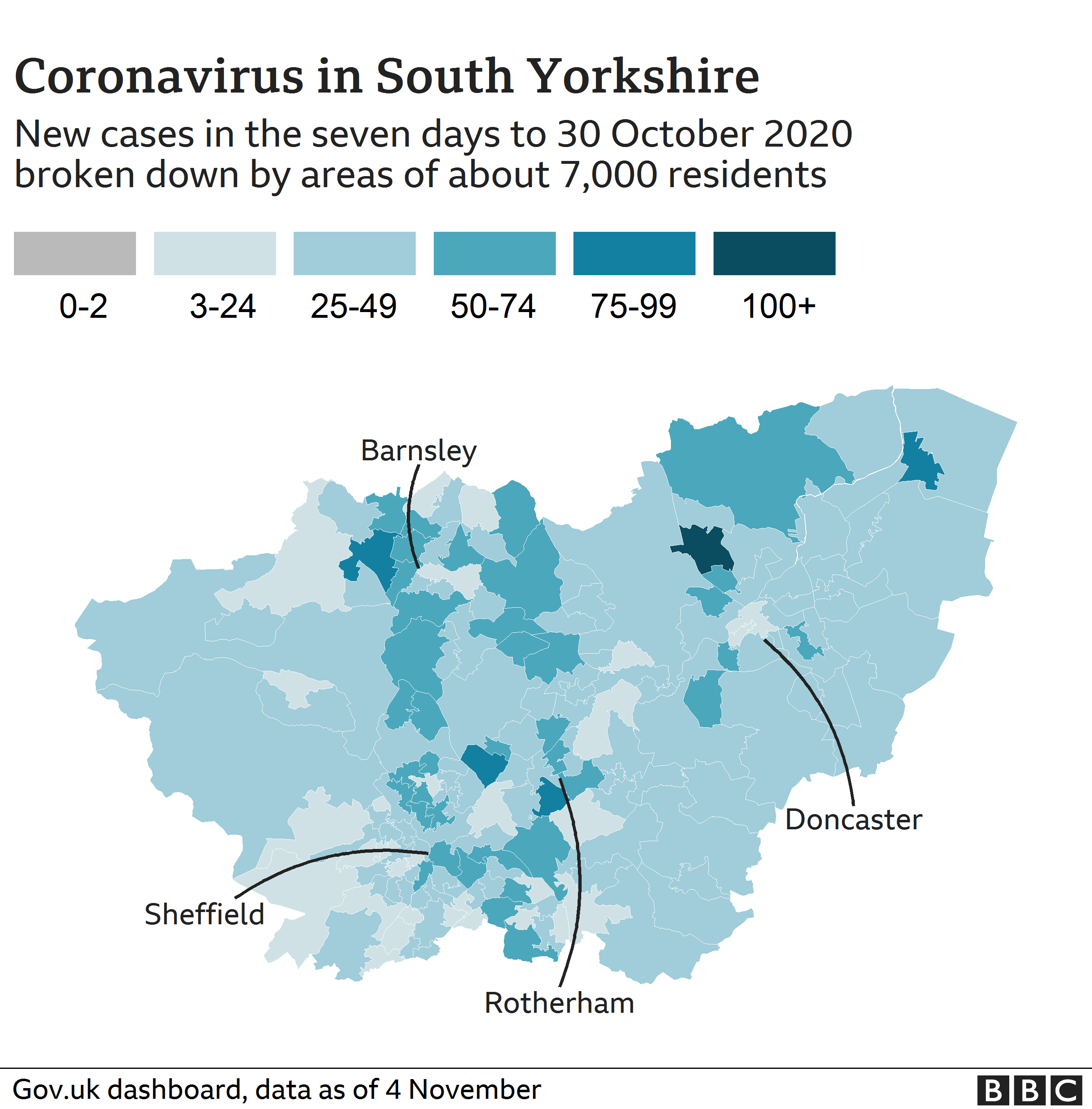 Coronavirus: England's hotspots in maps - BBC News