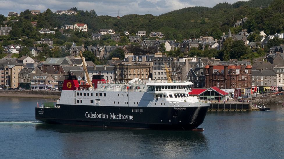 Work starts on first of two new Islay ferries - BBC News