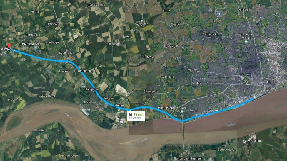 Plan to ban cyclists from A63 in East Yorkshire dropped - BBC News