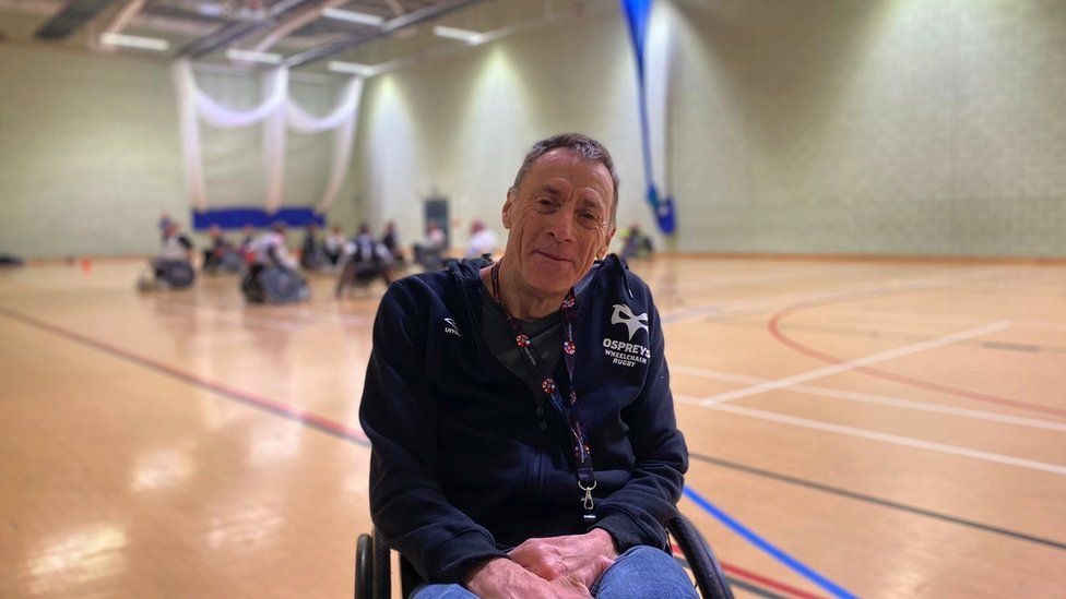 Wheelchair rugby is life changing, says player - BBC News