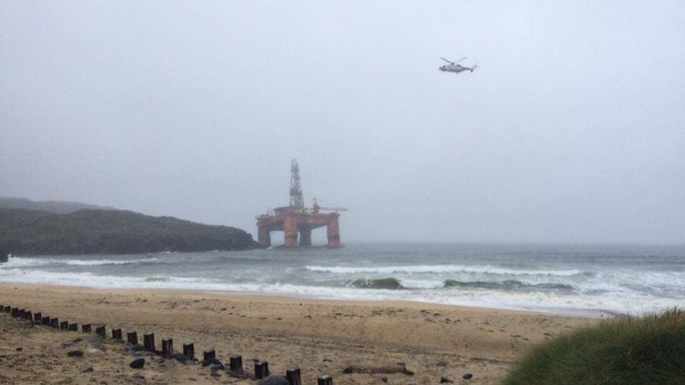 Thousands of gallons of diesel oil lost from grounded Transocean Winner ...