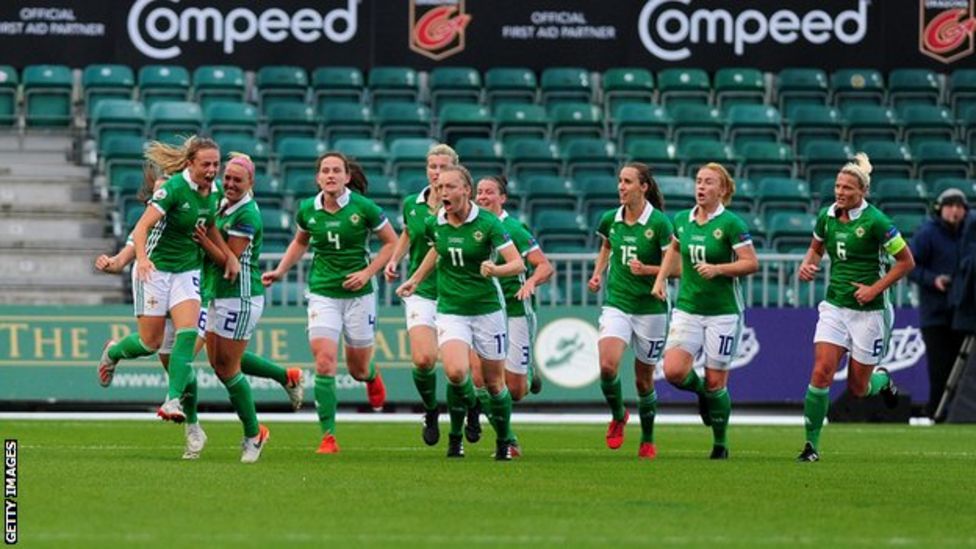 Simone Magill: Euro 2021 qualification still the aim says NI striker ...