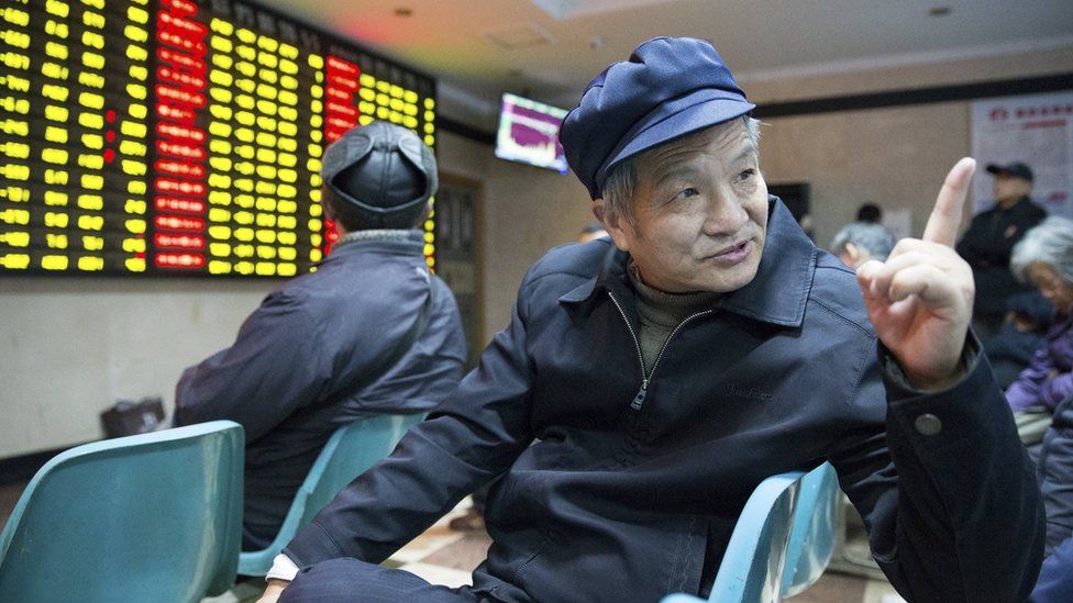 China's stock market and the rise of the 'pyjama traders' - BBC News
