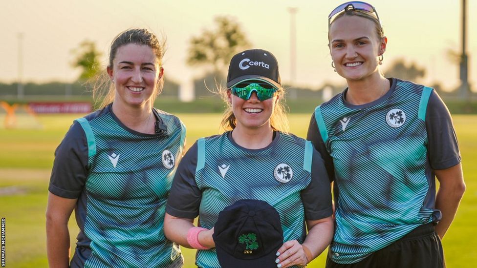 Laura Delany: Ireland skipper hits winning runs on landmark 200th cap ...