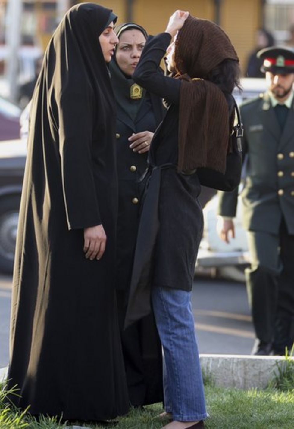 Iranians vent anger at new police morality unit - BBC News