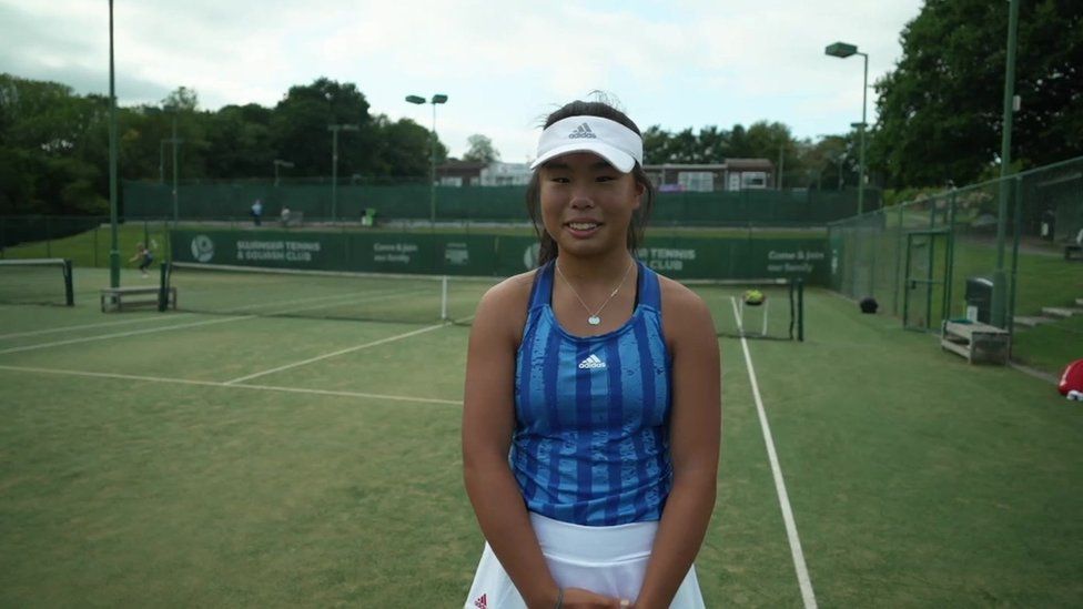 Y Raducanu nesaf? Chwaraewr o Gymru 'ymysg y gorau' - BBC Cymru Fyw