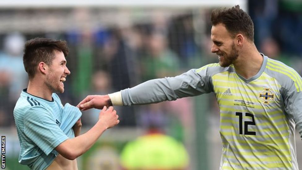 Expectant father Carson keen for more Northern Ireland caps - BBC Sport