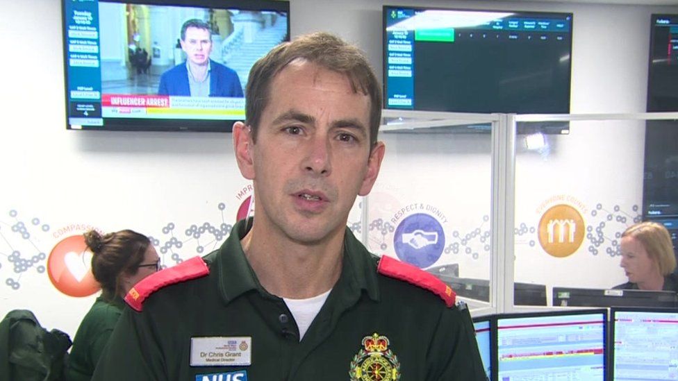 North West Ambulance Service boss disheartened by pressure on staff - BBC News