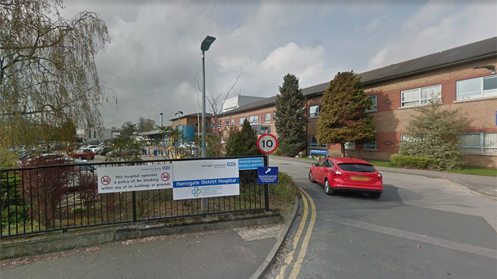 Harrogate Hospital Covid death first since April - BBC News