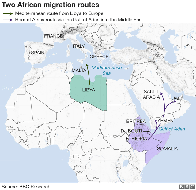 Letter from Africa: Spare a thought for stranded migrants - BBC News