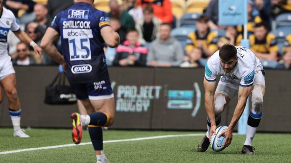 Premiership: Worcester Warriors 43-27 Bath - Jamie Shillcock hat-trick ...