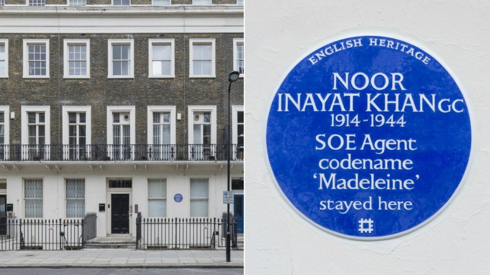 Noor Inayat Khan: Indian spy princess gets blue plaque - BBC Newsround